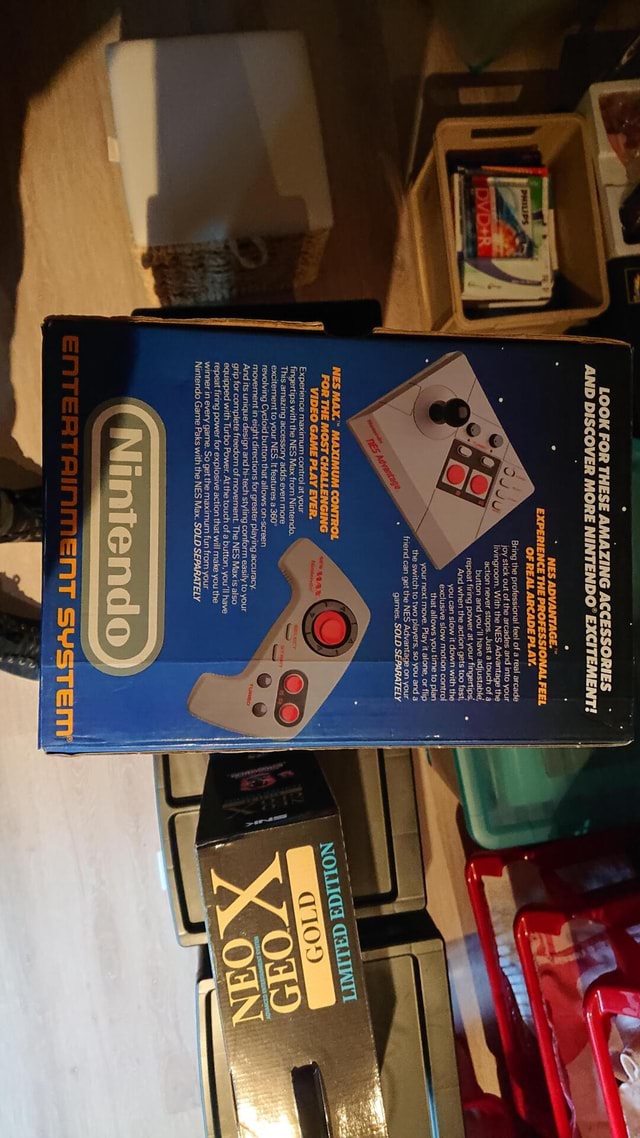 Nintendo POWER SET "new/mint" - (NES ADVANTAGE." LOOK FOR THESE AMAZING ...