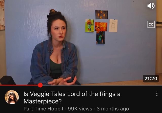 Cc Is Veggie Tales Lord of the Rings a Masterpiece? Part Time Hobbit ...