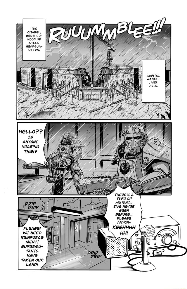 Fallout comic I’ve been working on Fallout: Path of the Lion (OC) enjoy ...