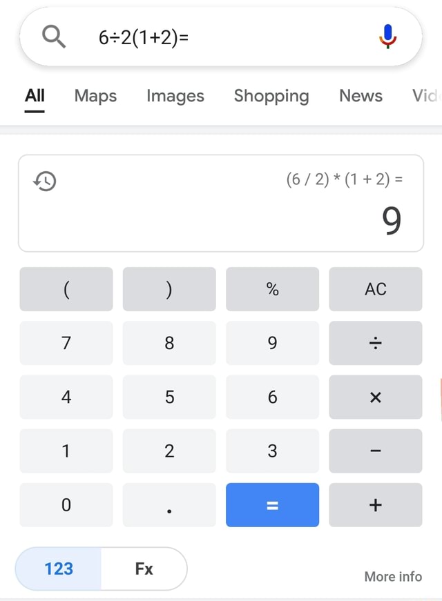 All 123 Maps Images Fx Shopping News Vi (6 +2) % AC 9 More info - iFunny
