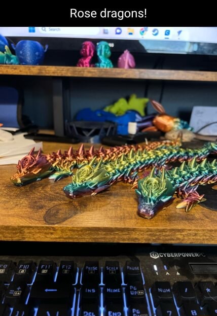 Rose dragons! - iFunny