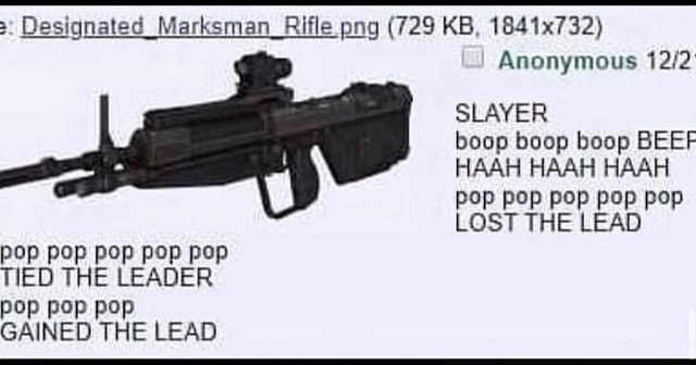 Designated Marksman _Rifle png (729 KB, 1841x732) Anonymous SLAYER boop ...