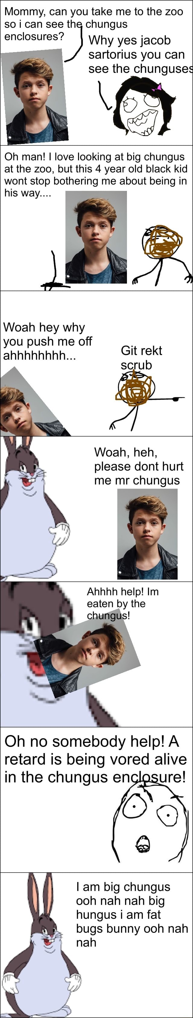 Mommy, can you take me to the zoo so i can see the chungus enclosures ...