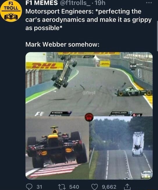 MEMES @Mtrolls_- Motorsport Engineers: *perfecting the car's ...