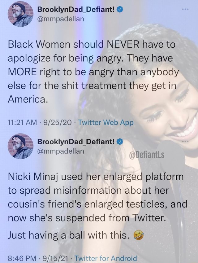 BrooklynDad_Defiant! Black Women should NEVER have to apologize for ...