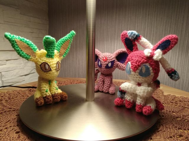 Eevee Evolution (10cm high) (crochet) - iFunny