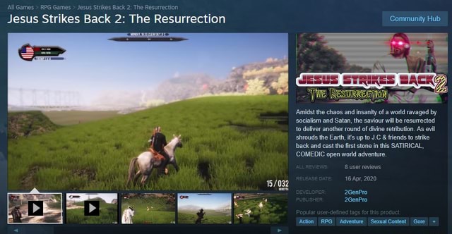 All Games > RPG Games > Jesus Strikes Back 2: The Resurrection Jesus ...