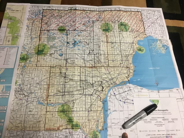 My interpretation of a plan from the 1970s to merge the 3 counties of ...