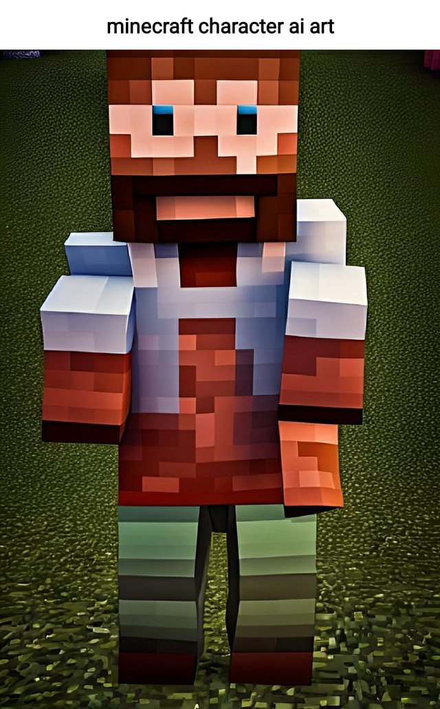 Minecrat character ai art mr - iFunny