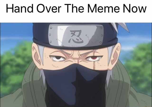 Hand Over The Meme Now - iFunny