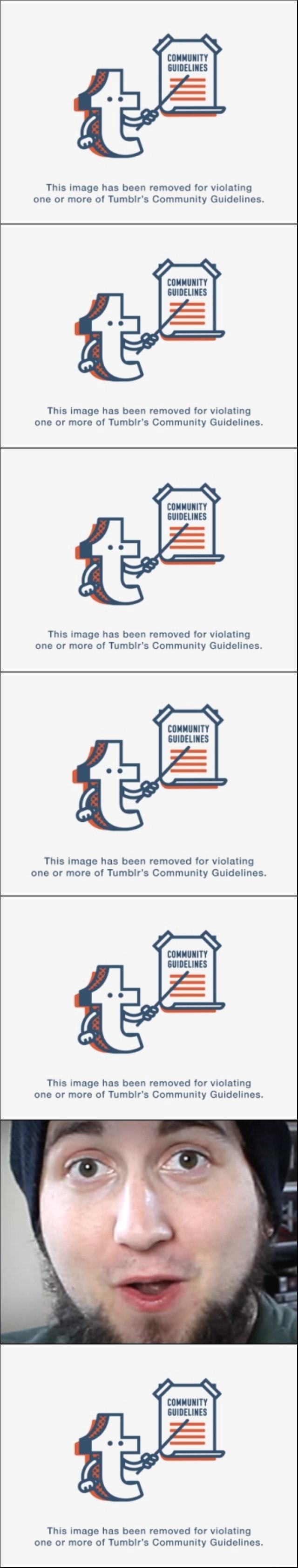 Thvs Image has been removed 'cr Vlolanng one or move ol Tumblr's ...