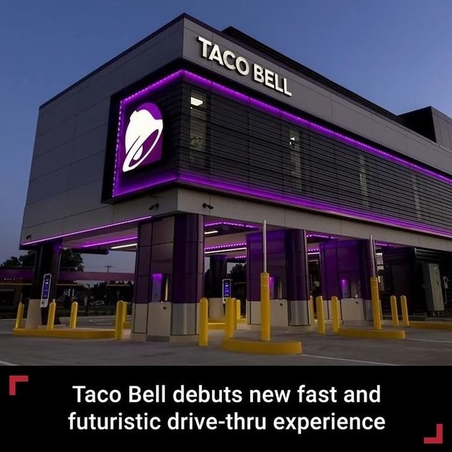 Taco Bell debuts new fast and futuristic drive-thru experience ...