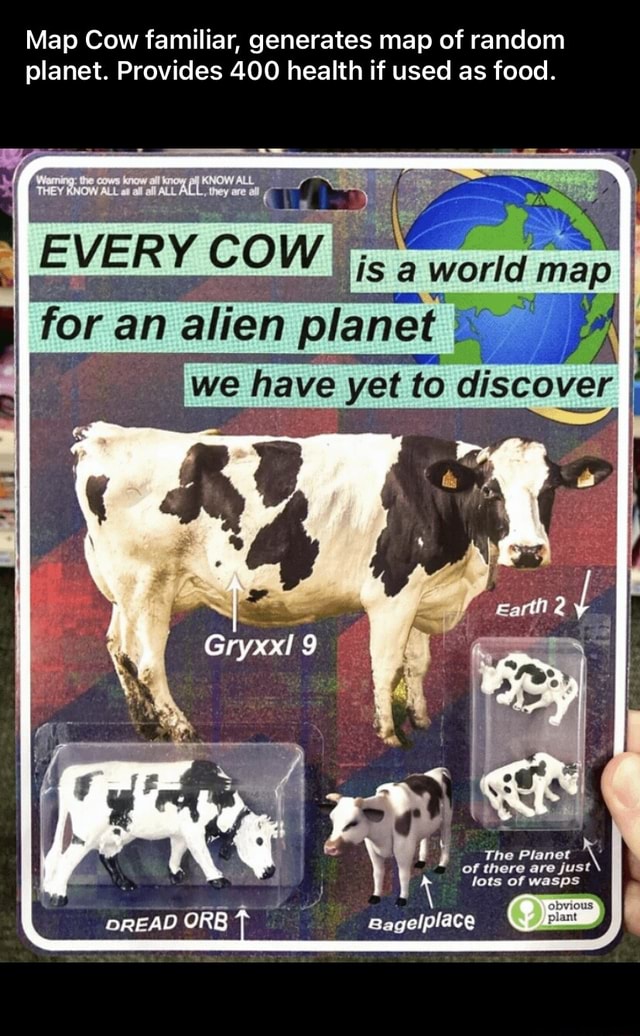 I tor an alien planet ap Cow familiar, generates map of random planet ...