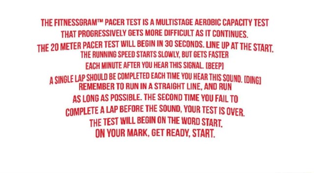 THE PACER TEST IS A MULTISTAGE AEROBIC CAPACITY TEST THAT PROGRESSIVELY ...