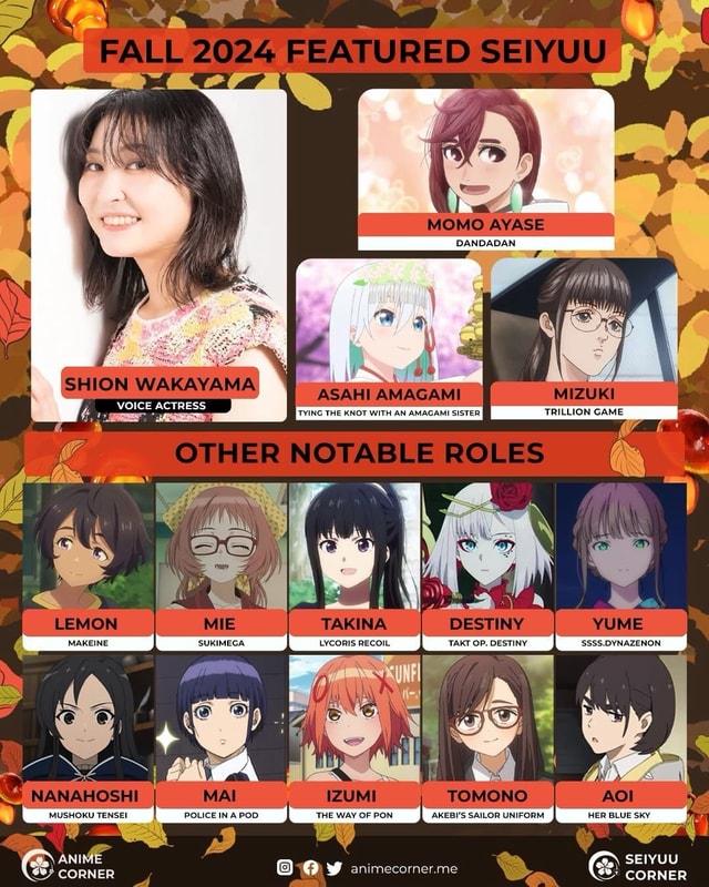 FEATURED Ge ( DANDADAN STRESS ERILLION CAME NOTABLE ROLES TaKT OF. DESTINY 'THE WAY OF AKEBI'S ...