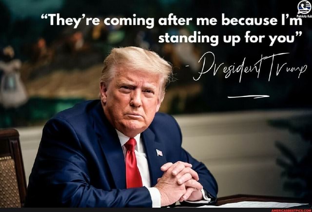 "They're coming after me because I'ni standing up for you" Hub ...
