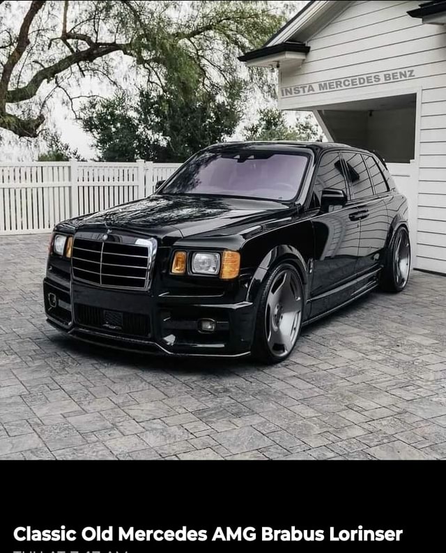 Classic Old Mercedes AMG Brabus Lorinser - America’s best pics and videos