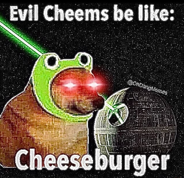 Evil Cheems be like: - iFunny