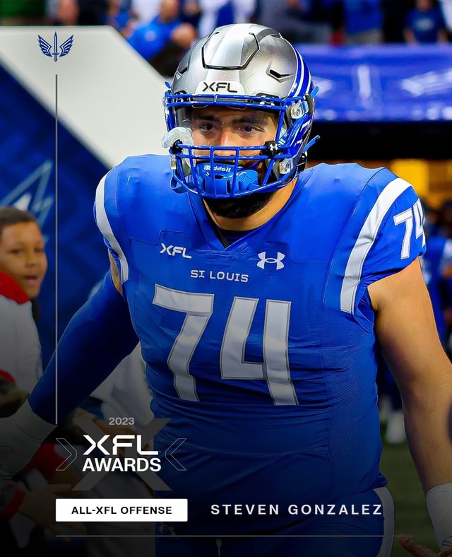 2023 AWARDS ALL-XFL OFFENSE STEVEN GONZALEZ - iFunny