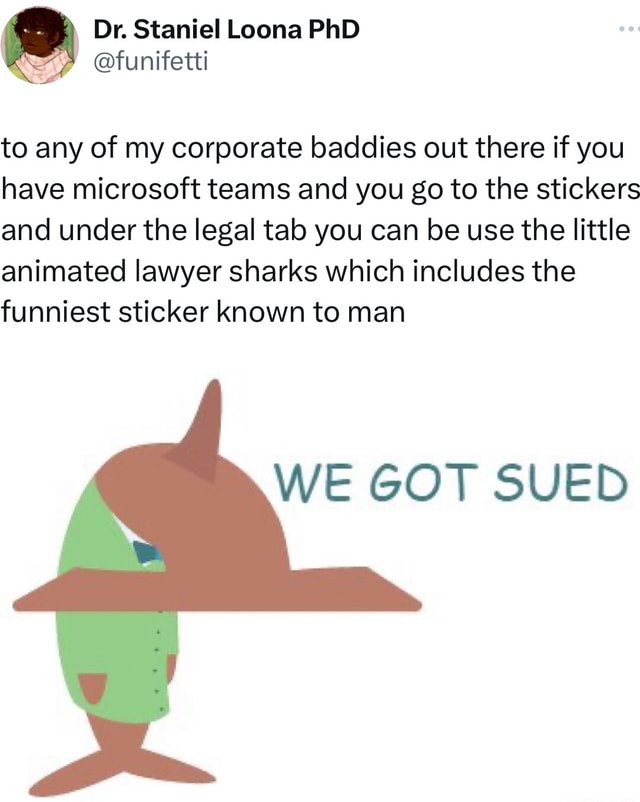 _ Dr. Staniel Loona PhD @funifetti to any of my corporate baddies out ...