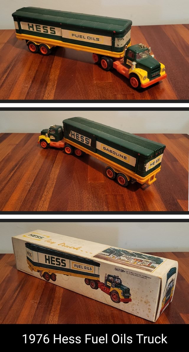 1976 Hess Fuel Oils Truck - iFunny