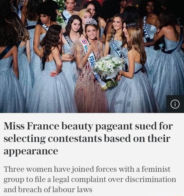 Miss France beauty pageant sued for selecting contestants based on ...