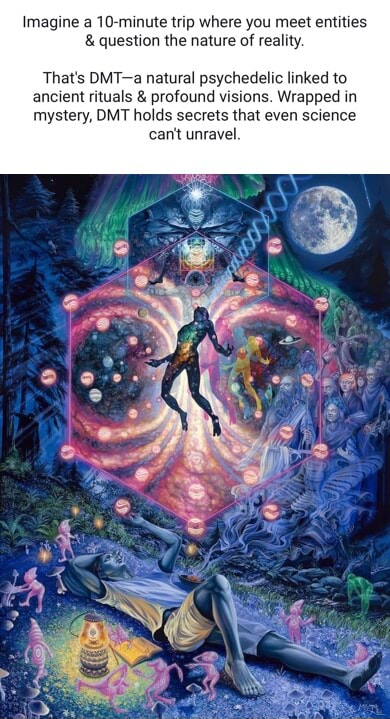 Imagine a 10-minute trip where you meet entities & question the nature ...