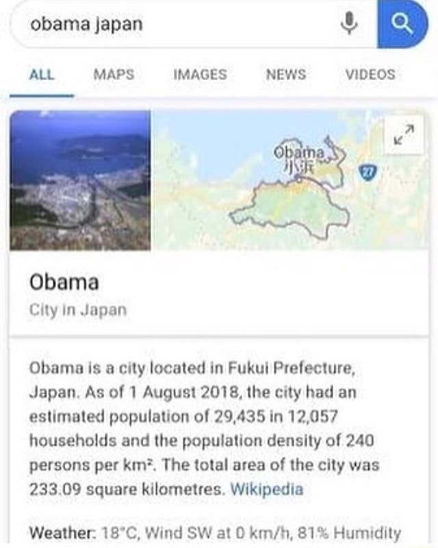 Obama Japan & ALL MAPS IMAGES NEWS VIDEOS Obama City in Japan Obama is ...