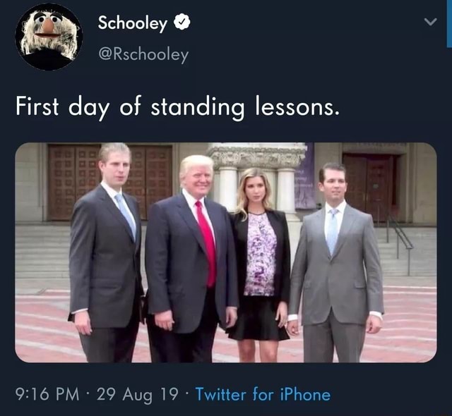 First day of standing lessons. 9116 PM ' 29 Aug 19 ' Twitter for iPhone ...