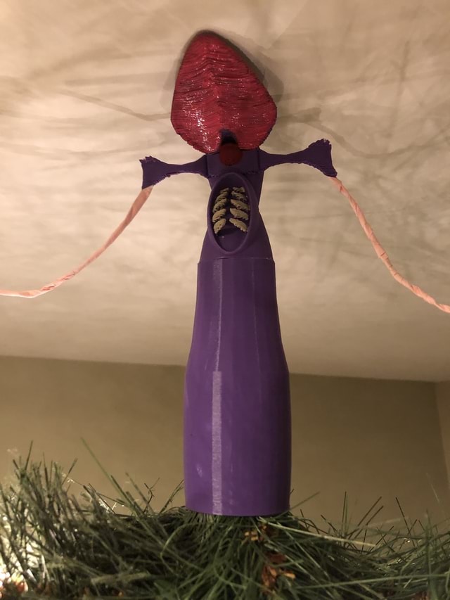 3D printed an angel for my Xmas tree... namely Shamshel from Evangelion ...