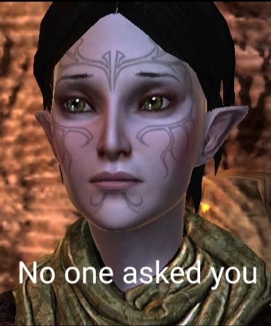 No one asked you - iFunny