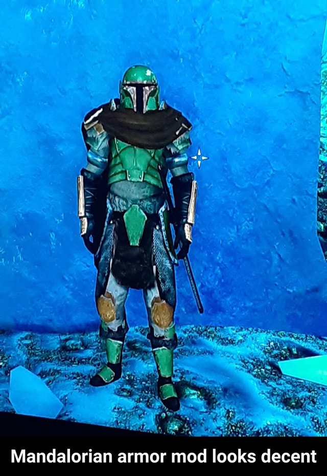 Mandalorian armor mod looks decent - Mandalorian armor mod looks decent ...