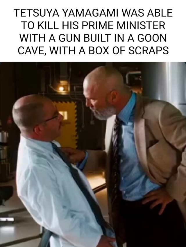 TETSUYA YAMAGAMI WAS ABLE TO KILL HIS PRIME MINISTER WITH A GUN BUILT ...