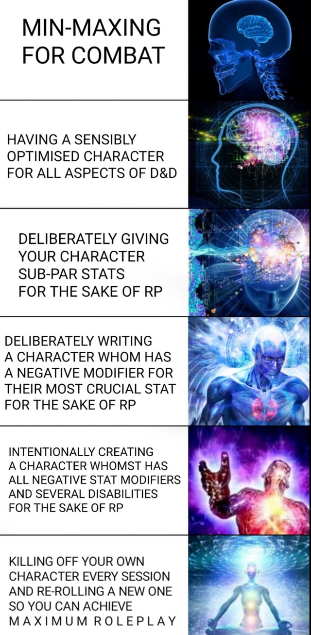 MIN-MAXING FOR COMBAT HAVING A SENSIBLY OPTIMISED CHARACTER FOR ALL ...