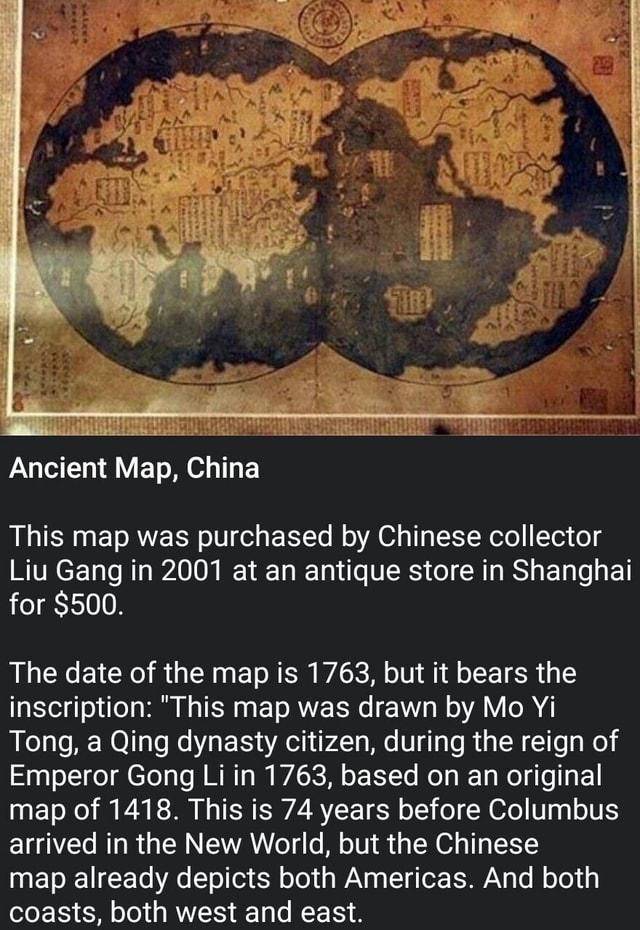 Ancient Map, China This map was purchased by Chinese collector Liu Gang ...