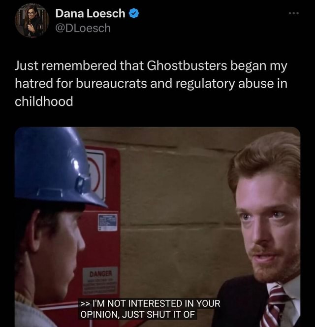 Dana @DLoesch Just remembered that Ghostousters began my hatred for ...