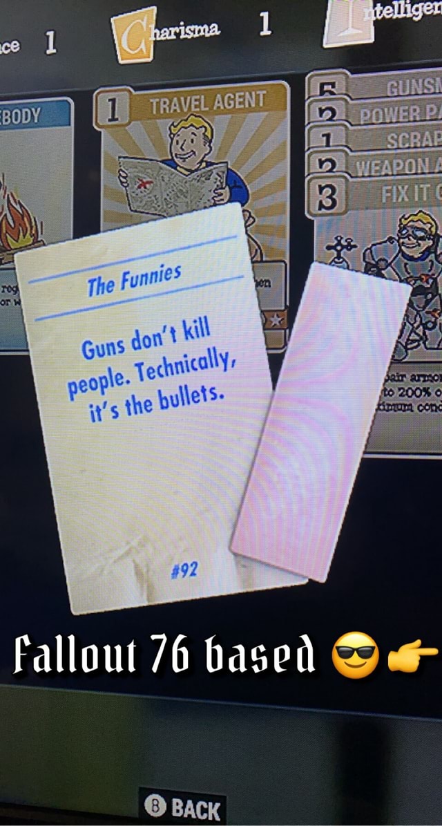Fallout 76 based BACK - iFunny