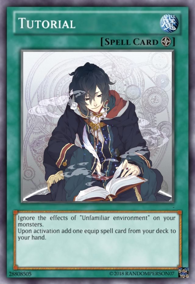 Isekai Yu-gi-oh deck (spell cards) - lgnore the effects of "Unfamiliar ...