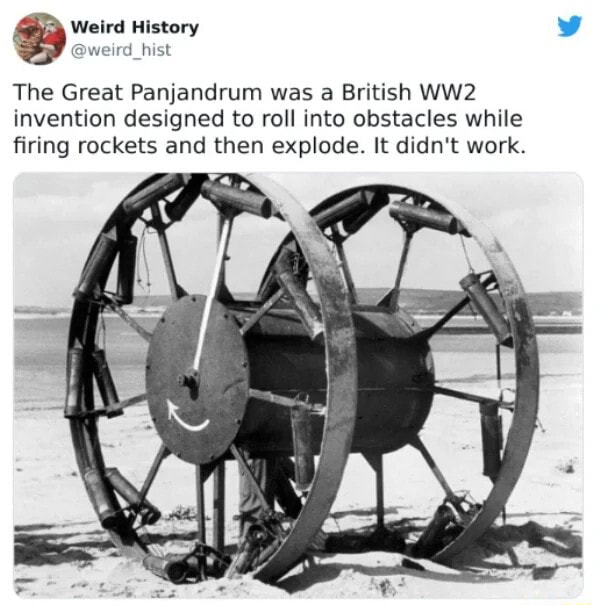 Looked good on the drawing board... - Weird History The Great ...