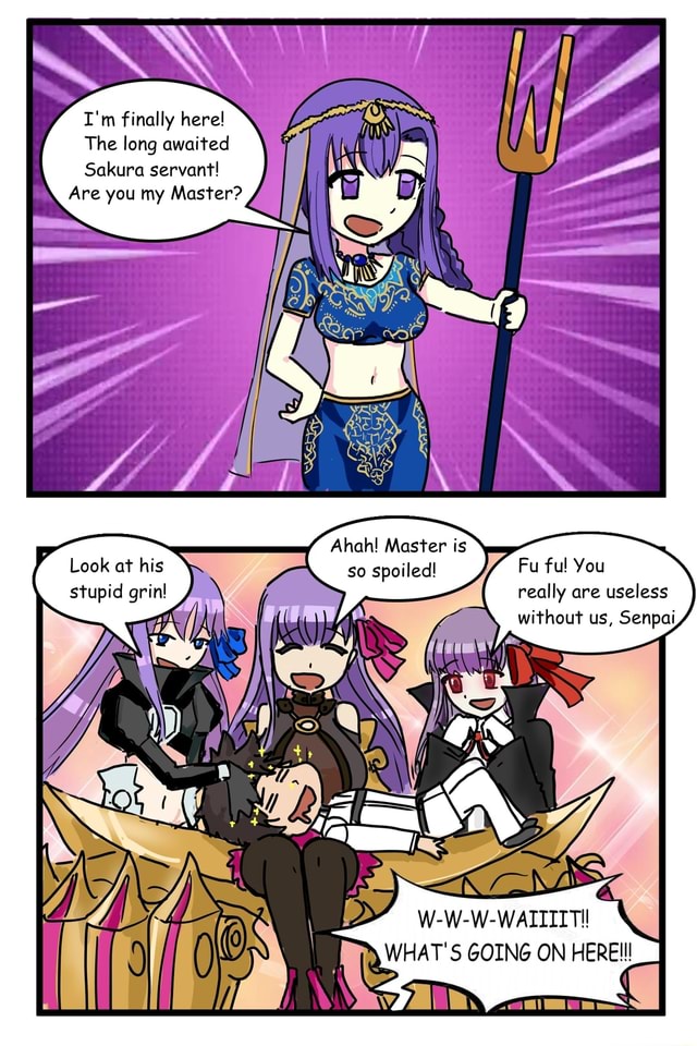 I'm finally here! The long awaiTed Sakura servan'r! Are Muster? so spoiled! really are useless ...