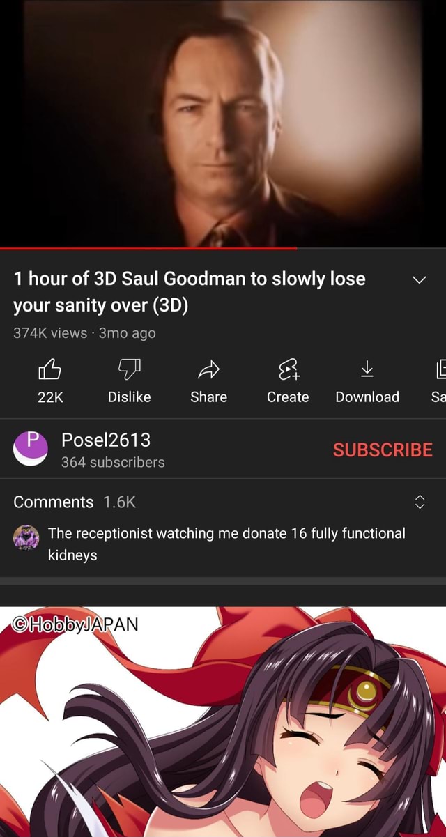 1 hour of Saul Goodman to slowly lose your sanity over 374K views ago ...