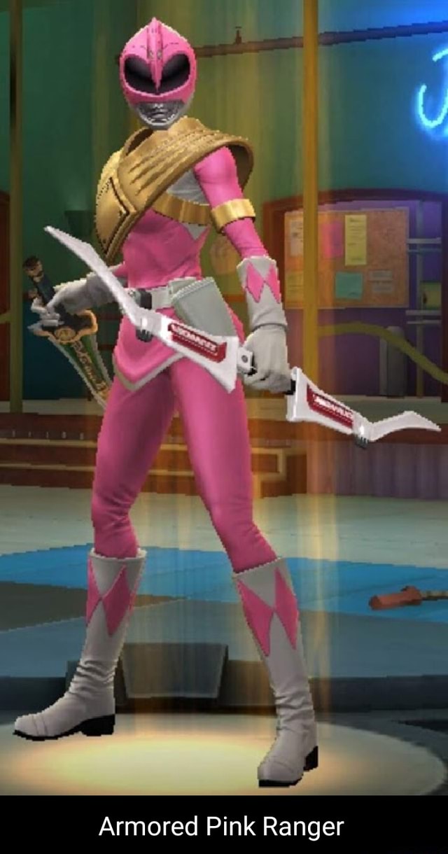 Armored Pink Ranger - iFunny