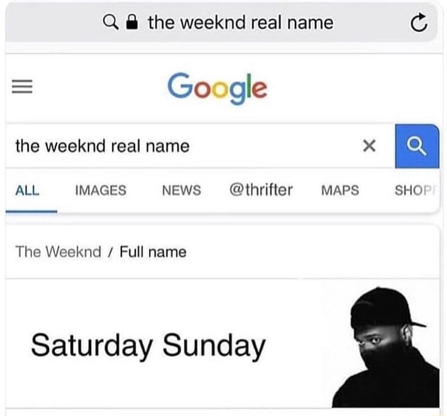 Q the weeknd real name G Google the weeknd real name ALL IMAGES NEWS ...