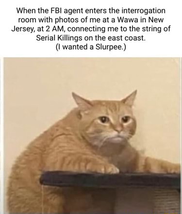 Cry about it Fed Boi - When the FBI agent enters the interrogation room ...