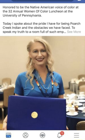 Honored to be the Native American voice of color at the 32 Annual Women ...