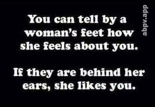 You can tell by a 'woman's feet how she feels about you. abpv.app If ...