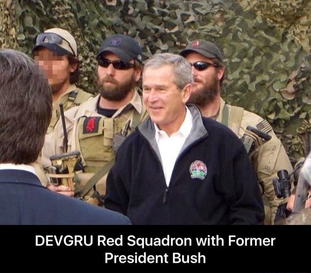 DEVGRU Red Squadron with Former President Bush - DEVGRU Red Squadron ...