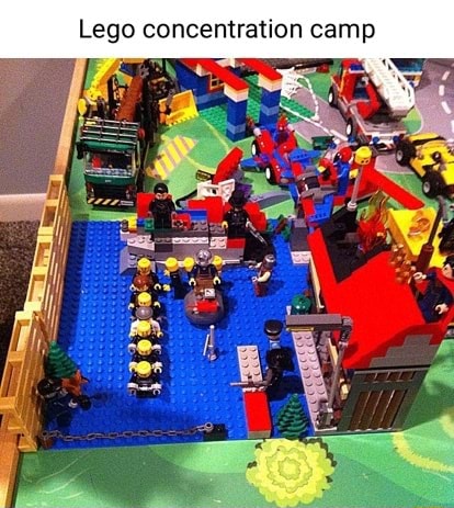 Lego concentration camp - iFunny