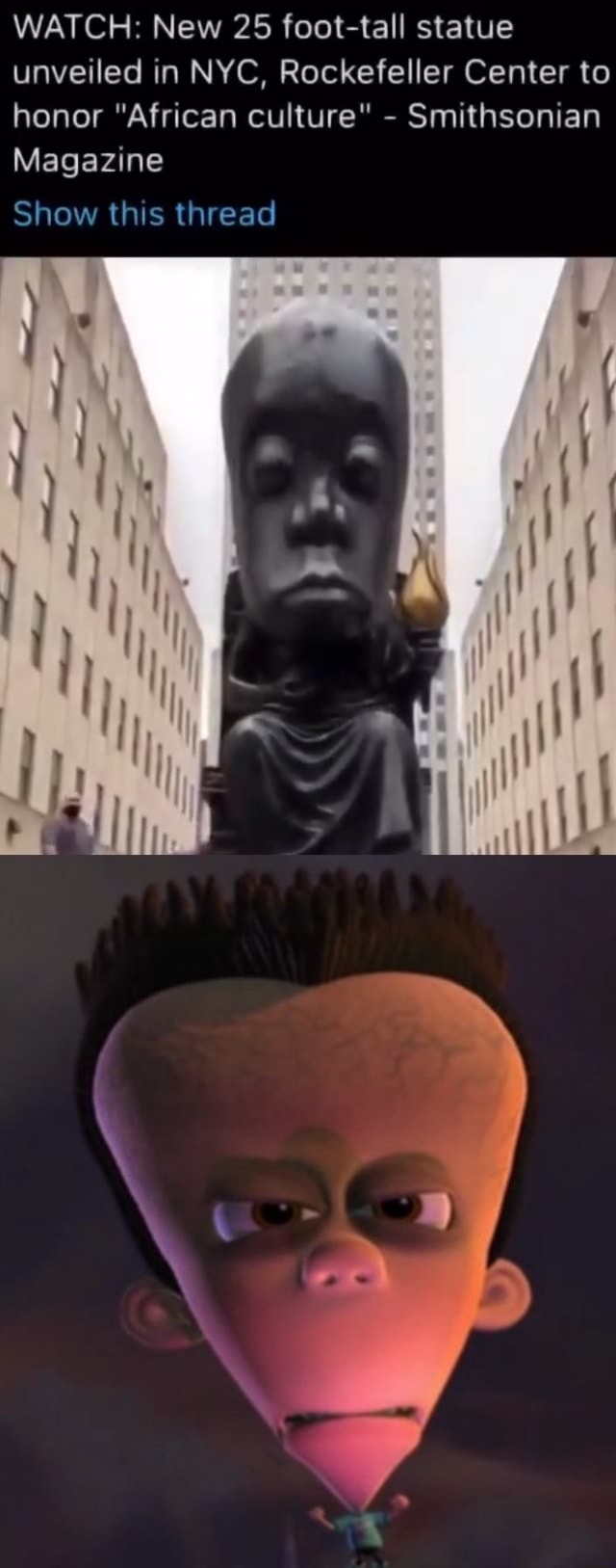 WATCH: New 25 foot-tall statue unveiled in NYC, Rockefeller Center to ...