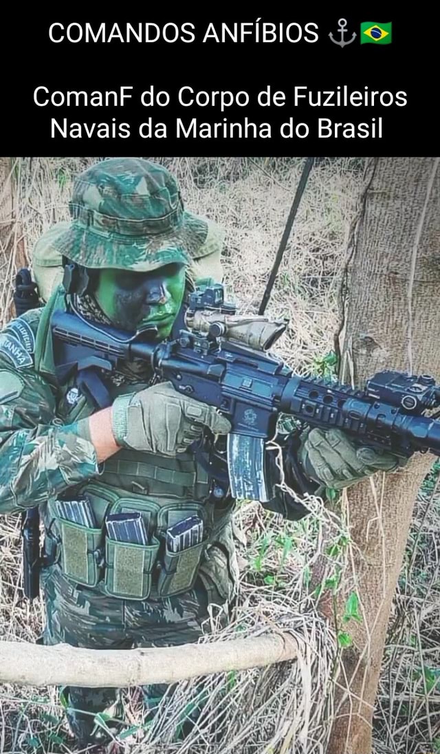 COMANDOS ANFÍBIOS ComanF do Corpo de Fuzileiros Navais da Marinha do ...
